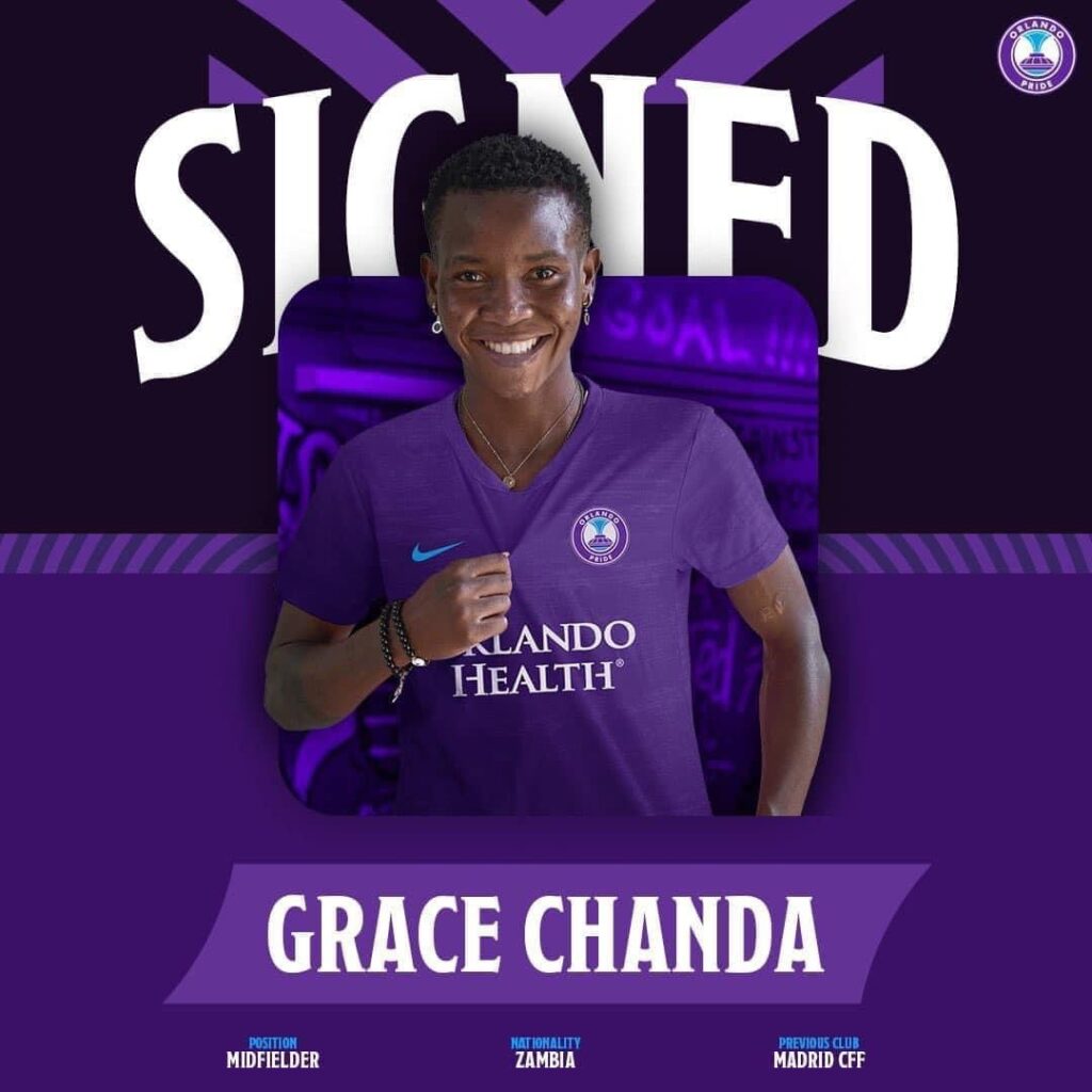 Grace Chanda Joins Orlando Pride, Thanks Madrid CFF, and Celebrates ...